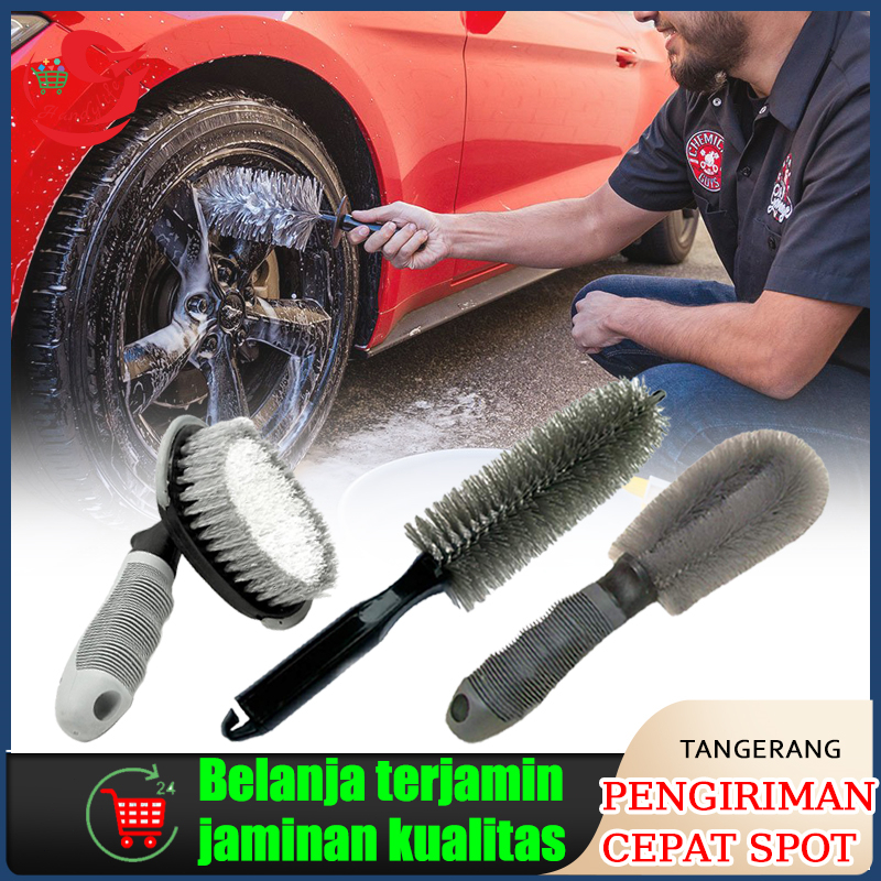 Jual Sikat Roda Ban Mobil Sikat Pelak Mobil/Car Brush Cleaning Moto ...