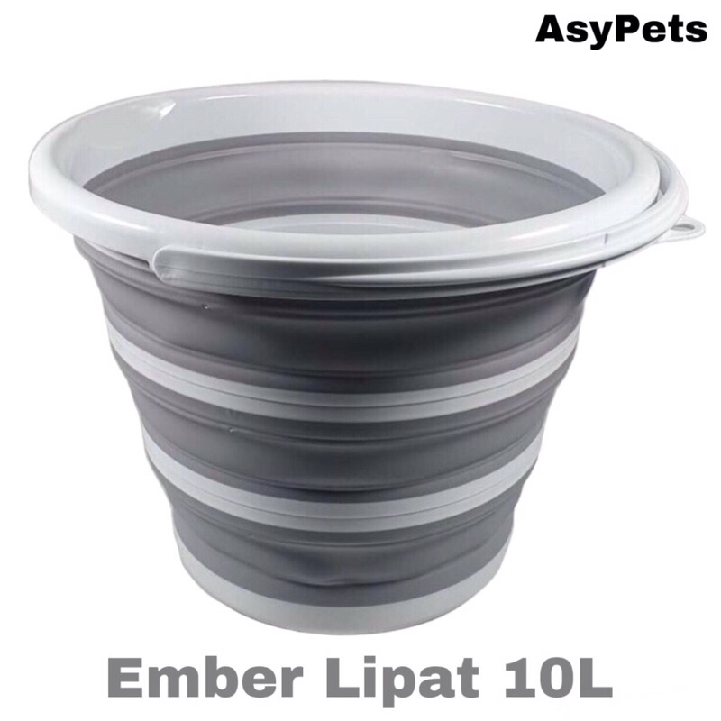 Jual Ember Lipat 10L Water Bucket Foldable Collapsible - ST360 | Shopee ...