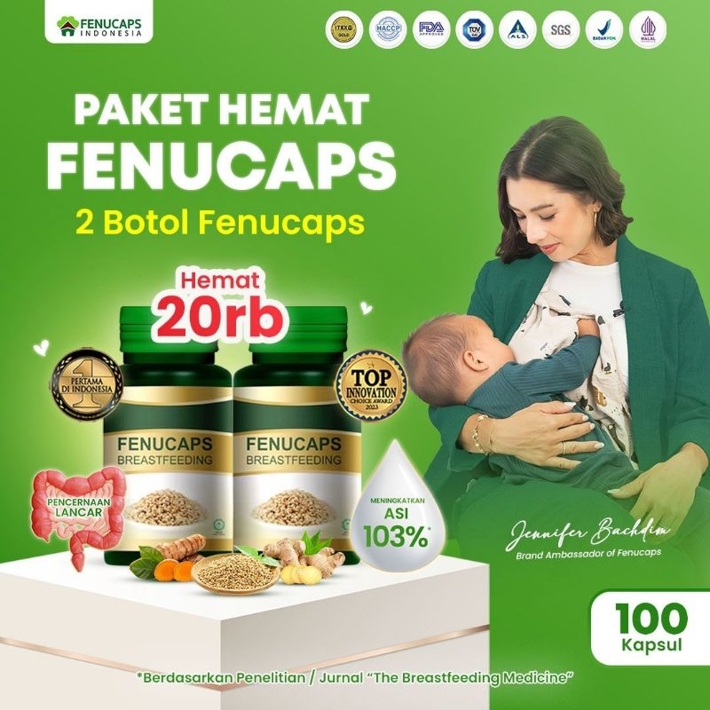 Jual Fenucaps Asi Booster (PAKET HEMAT 2 BOTOL) | Shopee Indonesia Jual Fenucaps Asi Booster (PAKET HEMAT 2 BOTOL) | Shopee Indonesia