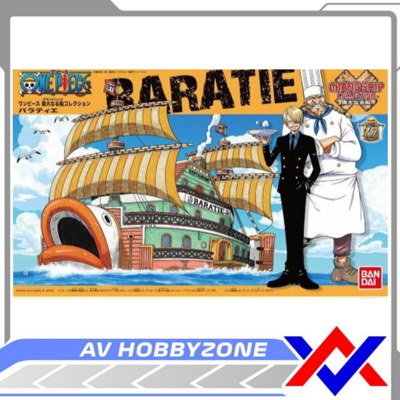 Jual One Piece Plamo Baratie Ship Grand Ship Collection Bandai | Shopee ...