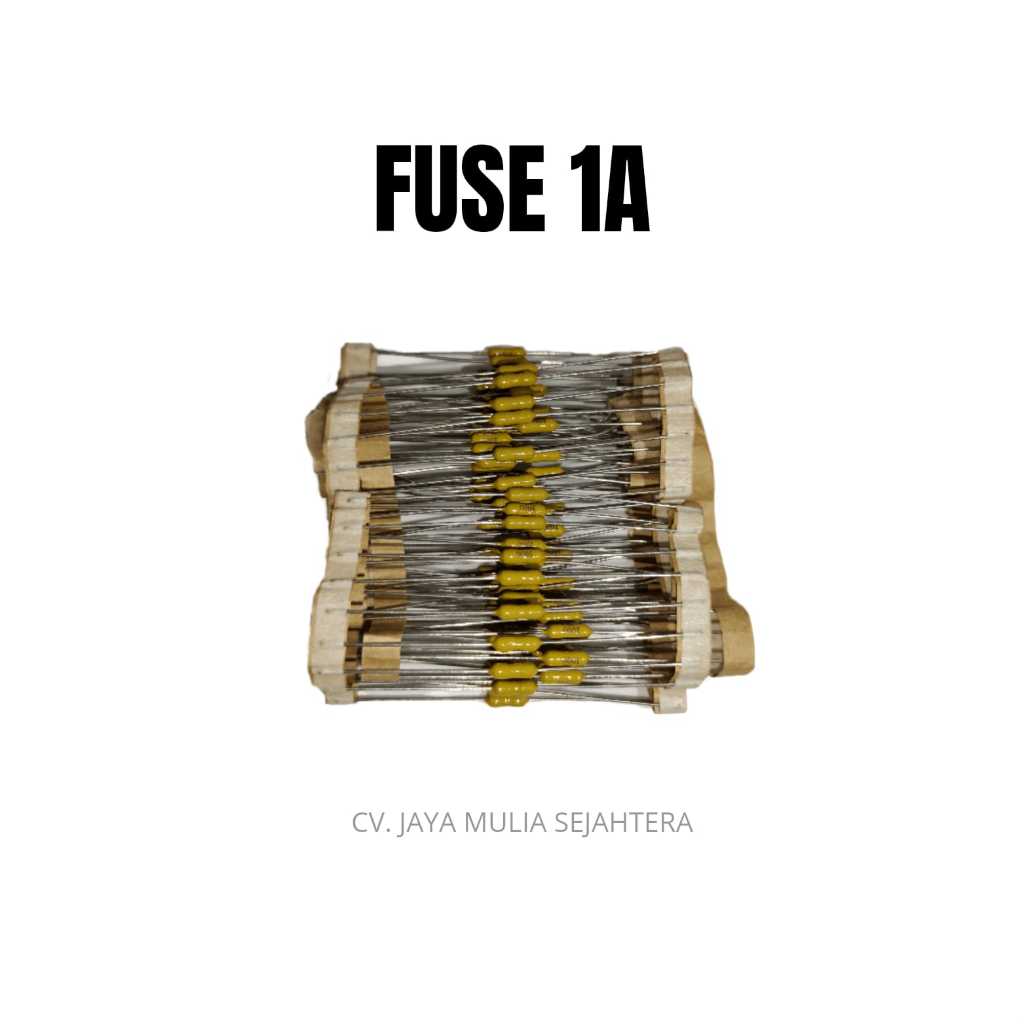 Jual Fuse 1A / Pico Fuse Sikring Axial / Sekering Little Fuse Fast ...