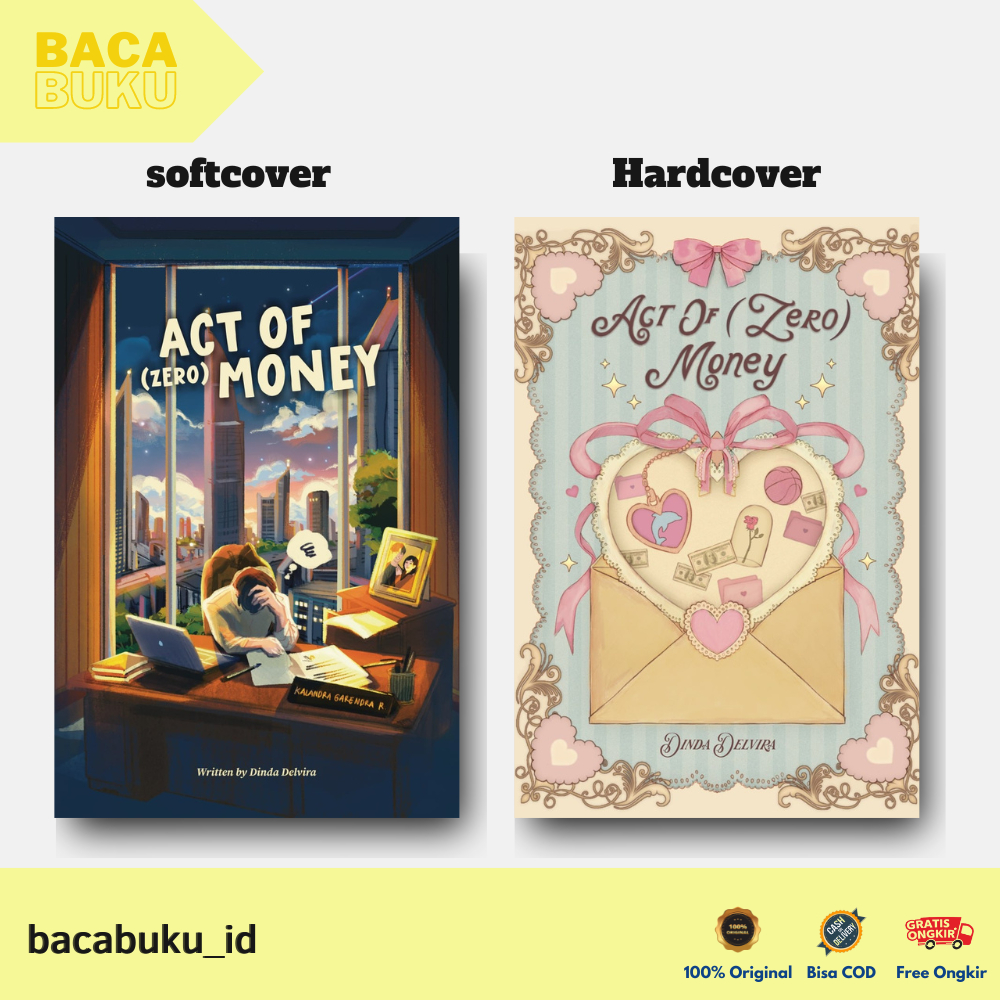 Jual NOVEL ACT OF (ZERO) MONEY By Dinda Delvira - Rainbook Publishing | Shopee Indonesia