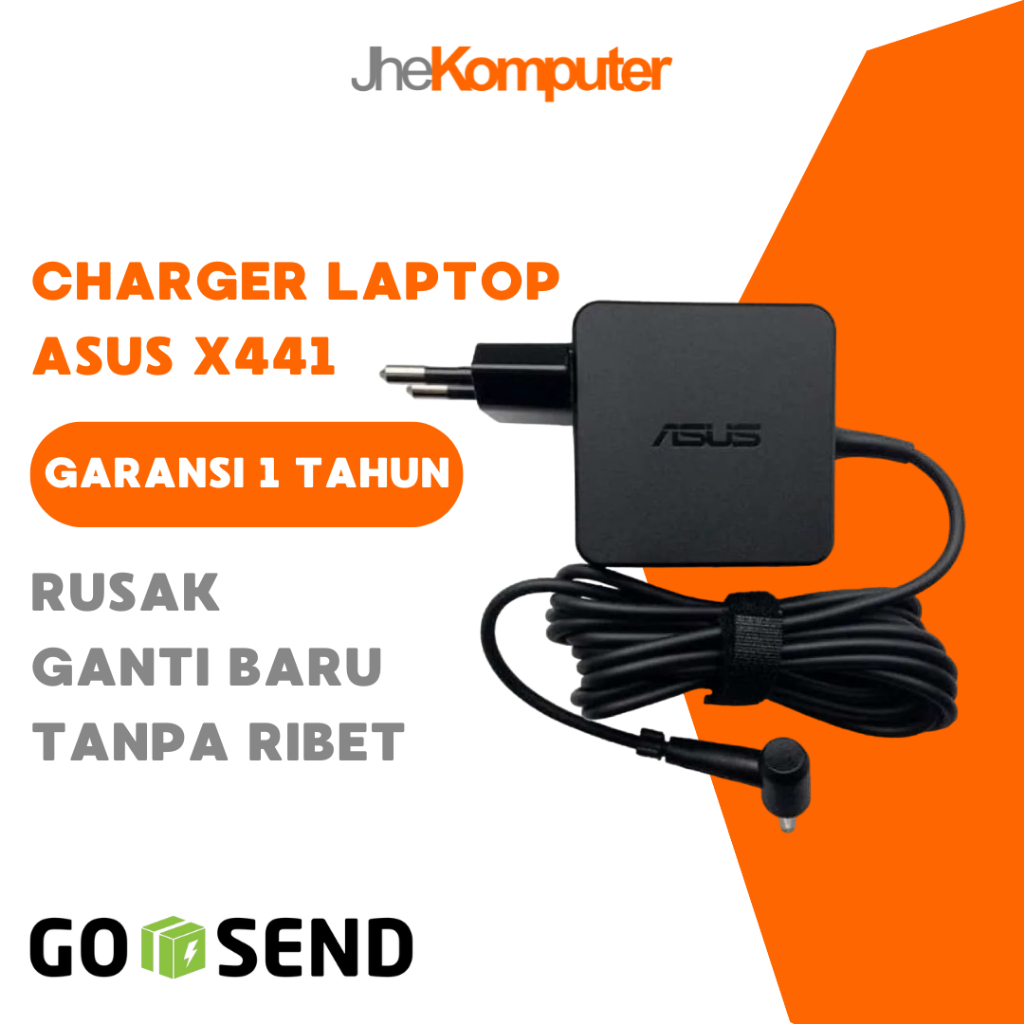 Jual Jhekomputer - Adaptor Charger Laptop Asus Original X441 X441U ...