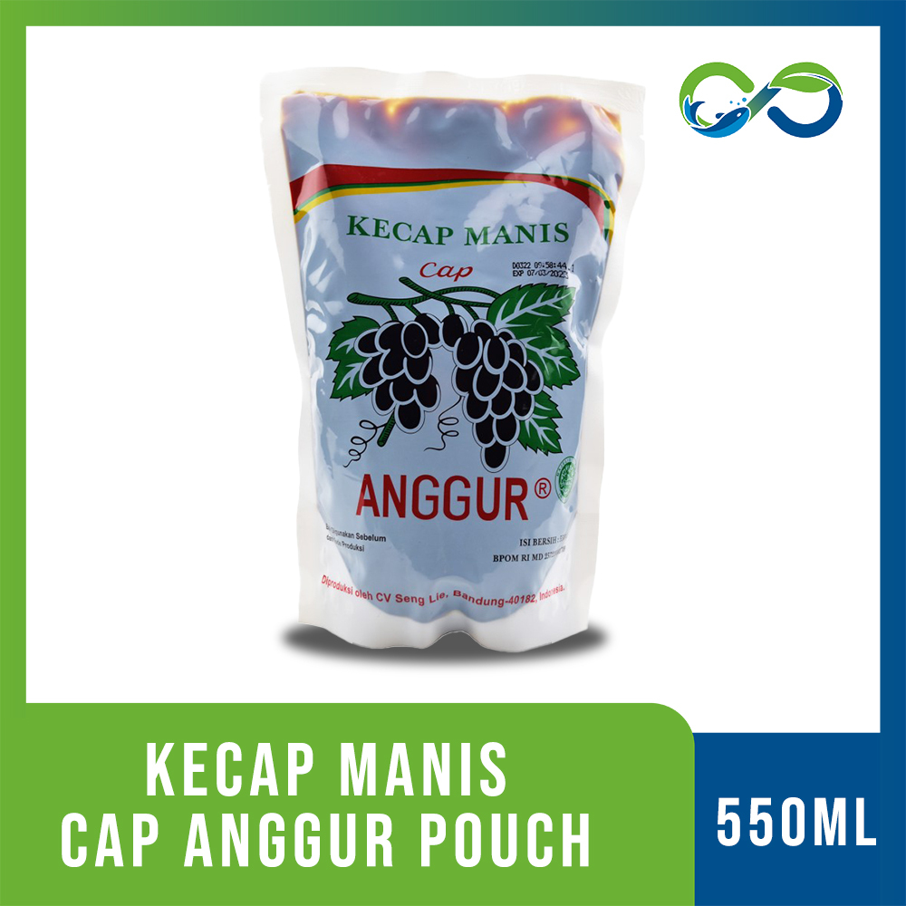 Jual [AquaEcoFarm] Kecap Manis Cap Anggur Pouch 550ML Bandung | Shopee ...