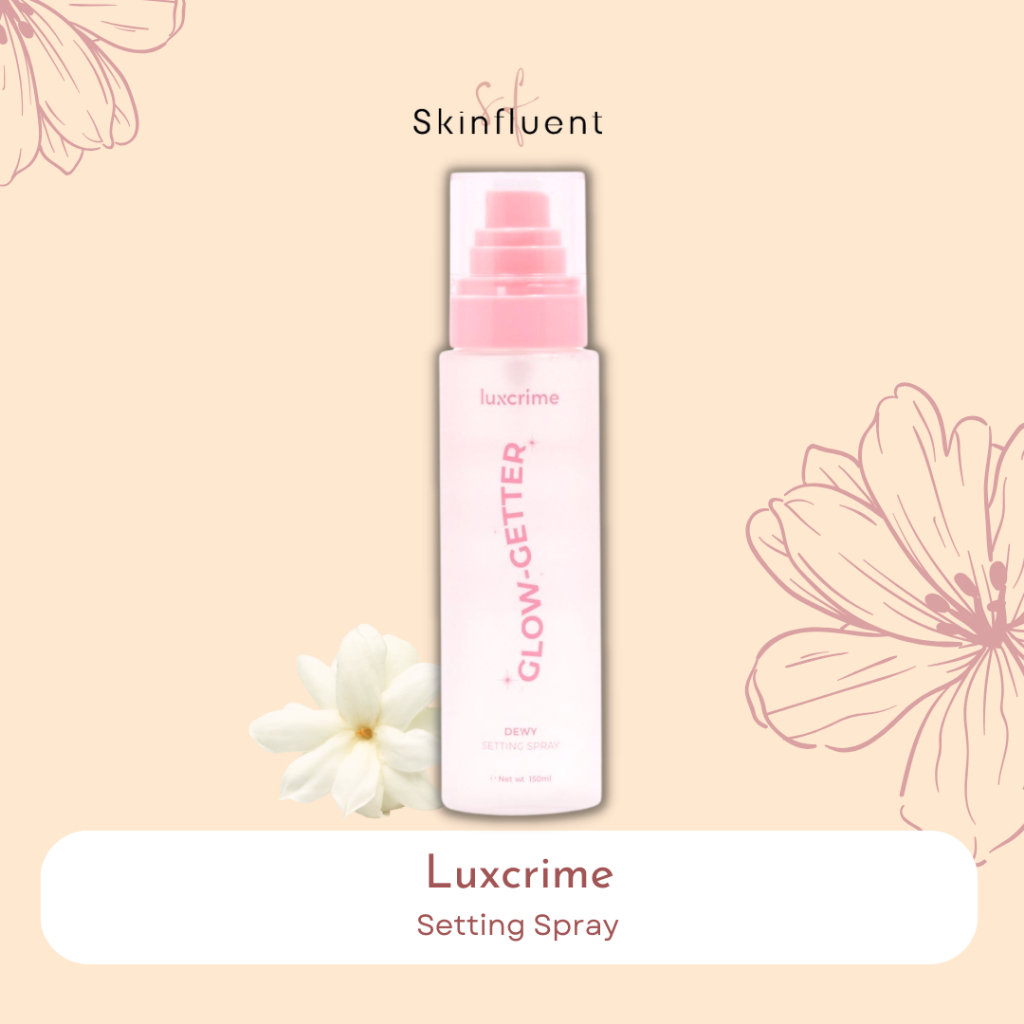 Jual Luxcrime Setting Spray - Finishing Spray untuk Makeup Look Glowing ...