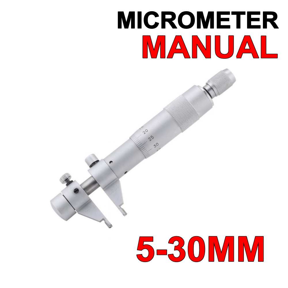 Jual Micrometer Manual 5-30 mm Alat Ukur Sigmat Inside Mikrometer Dalam ...