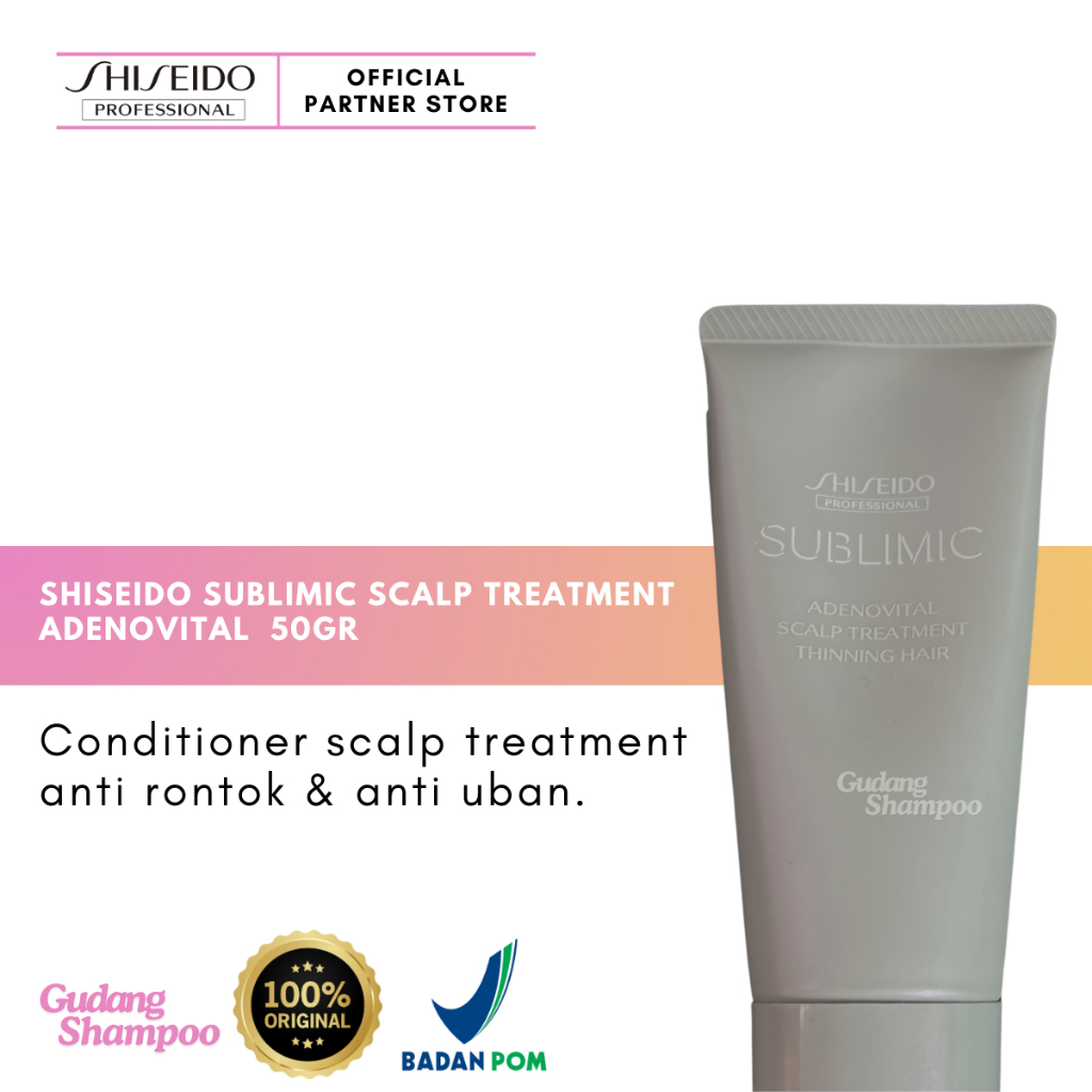 Jual Shiseido Professional SUBLIMIC Scalp Treatment ADENOVITAL 50gr | Shopee Indonesia