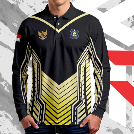 Jual Baju Security Guard Fullprint Premium / Kaos SATPAM Terbaru Warna ...