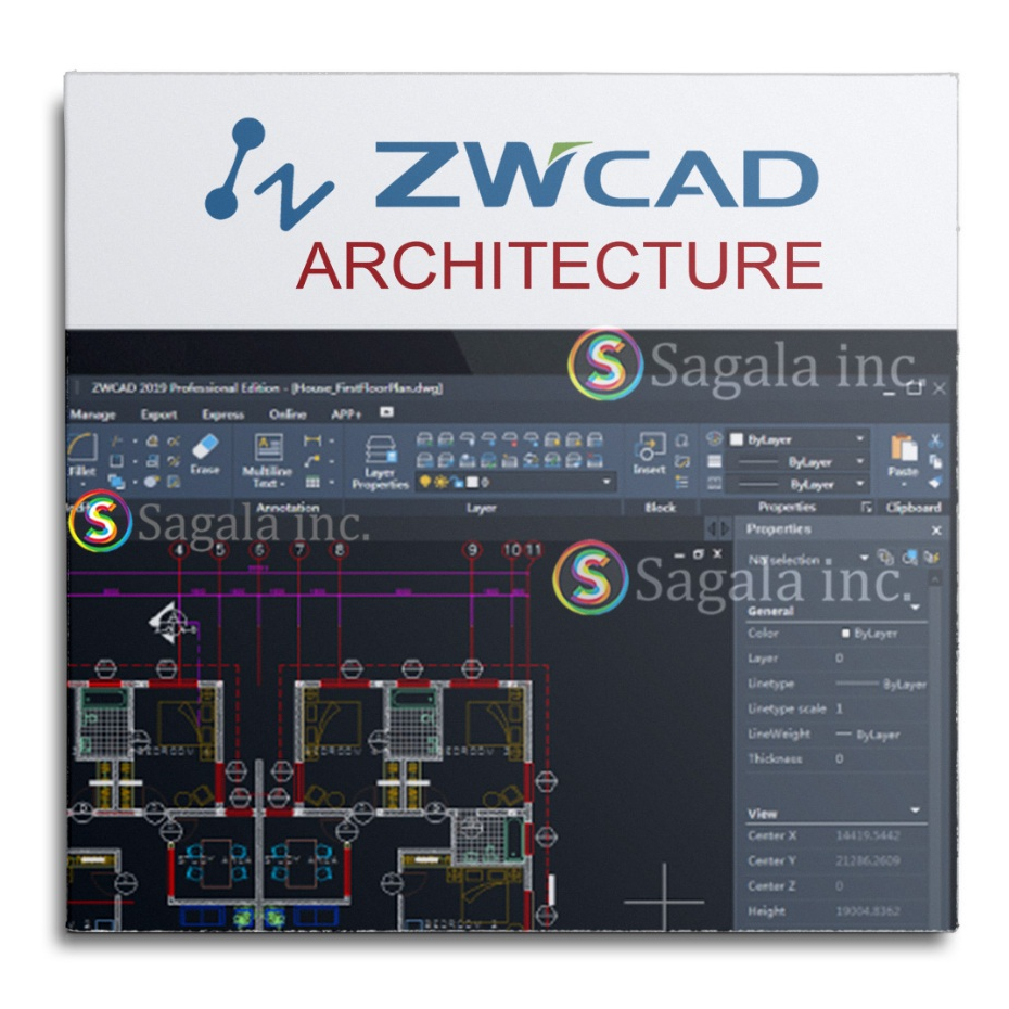 Jual ZWCAD ARCHITECTURE - WINDOWS - ZW CAD BIM ARSITEK 3D RENDER ...