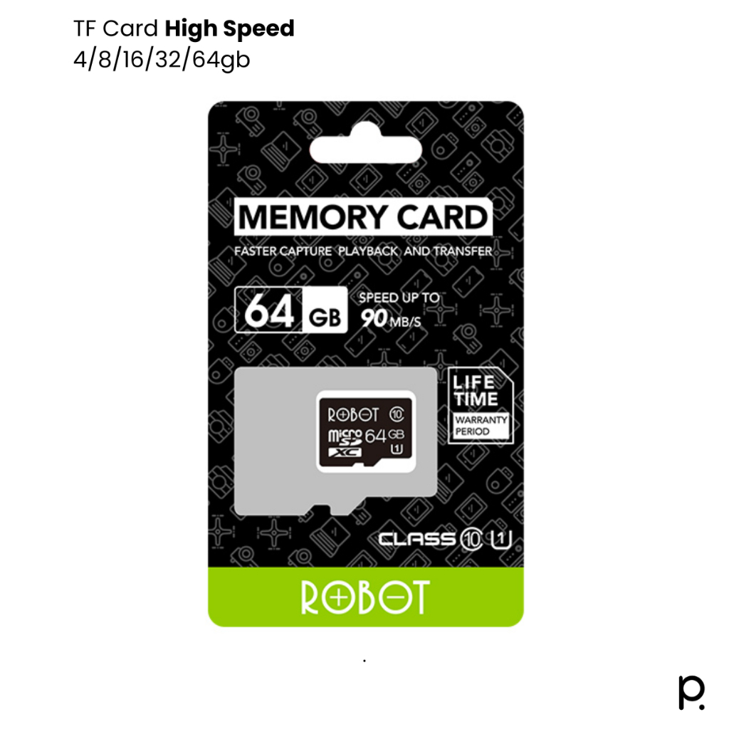 Jual MEMORY MICRO SD 64GB ROBOT C10 90MB/S | Shopee Indonesia
