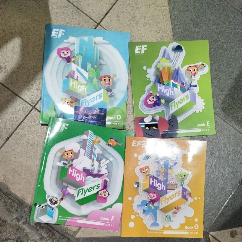 Jual BUKU HIGH FLYERS D,E,F,G (ORIGINAL) | Shopee Indonesia