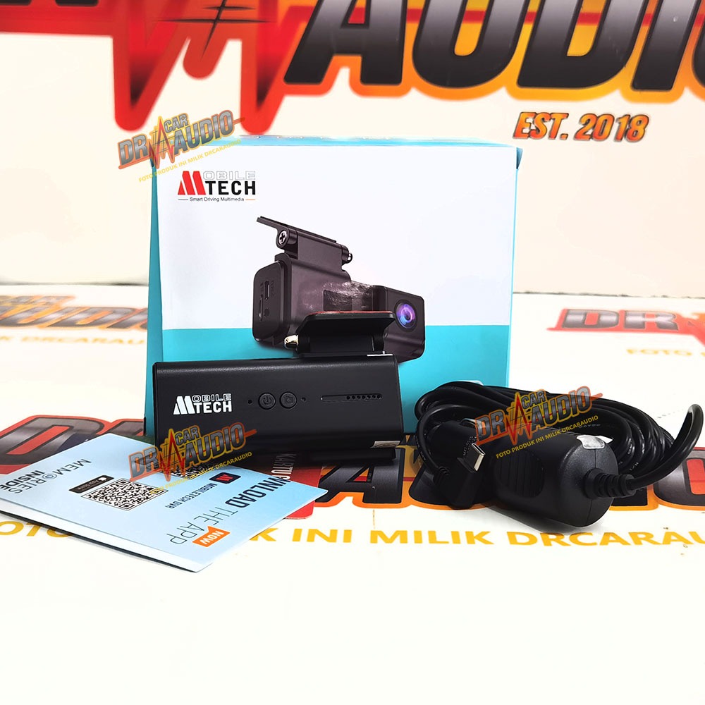 Jual Dashcam Mobil M-Tech Solo 1080 Full-HD | Shopee Indonesia
