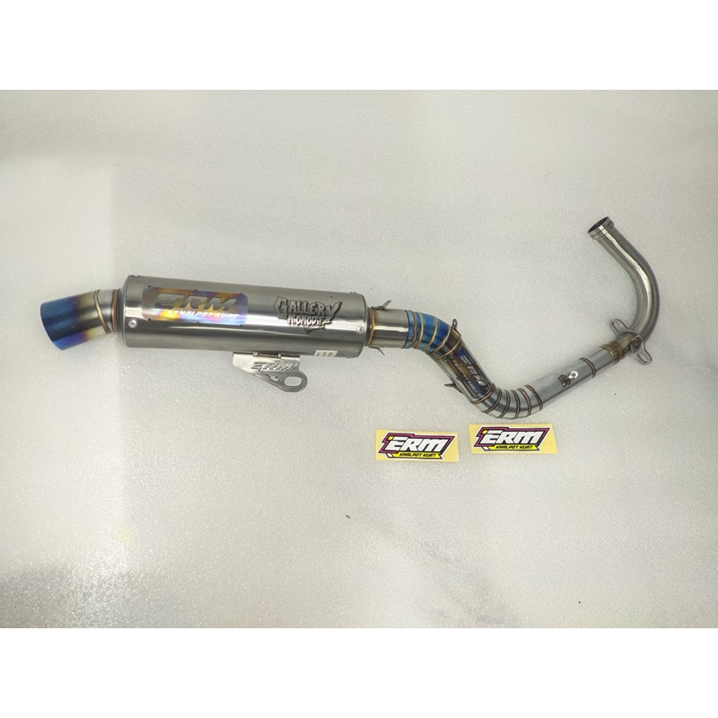 Jual KNALPOT TITANIUM MIO ORIGINAL ERM KNALPOT | Shopee Indonesia
