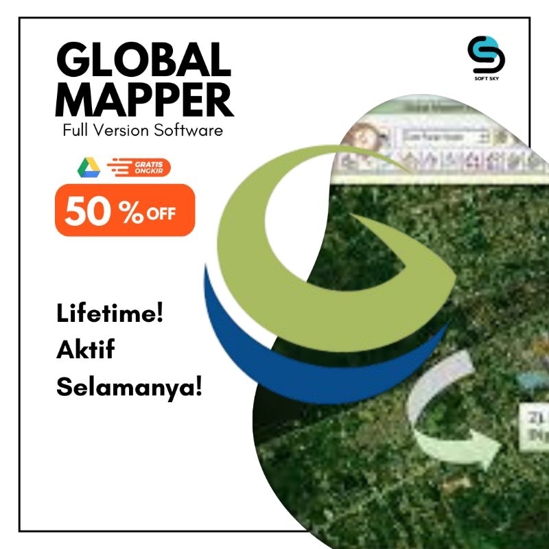 Jual GLOBAL MAPPER PRO LIFETIME | SOFTSKY | Shopee Indonesia