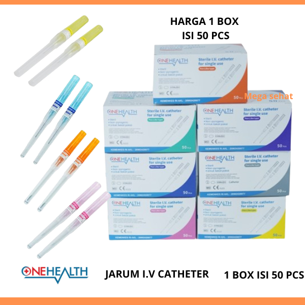Jual Onehealth Jarum I.V Catheter Pen Kateter Sterile | Shopee Indonesia