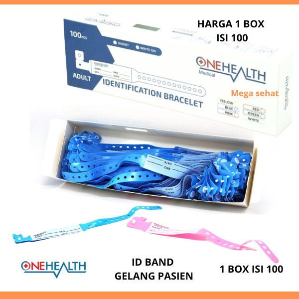 Jual Gelang Bayi Anak Dewasa Pasien ID Band Identitas Rumah Sakit ...