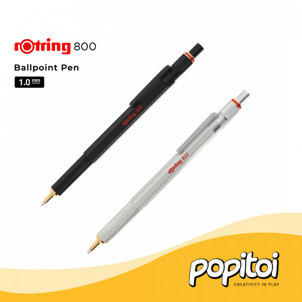 Jual ROtring 800 Series Ballpoint Pen 1.0 mm Pulpen | Shopee Indonesia