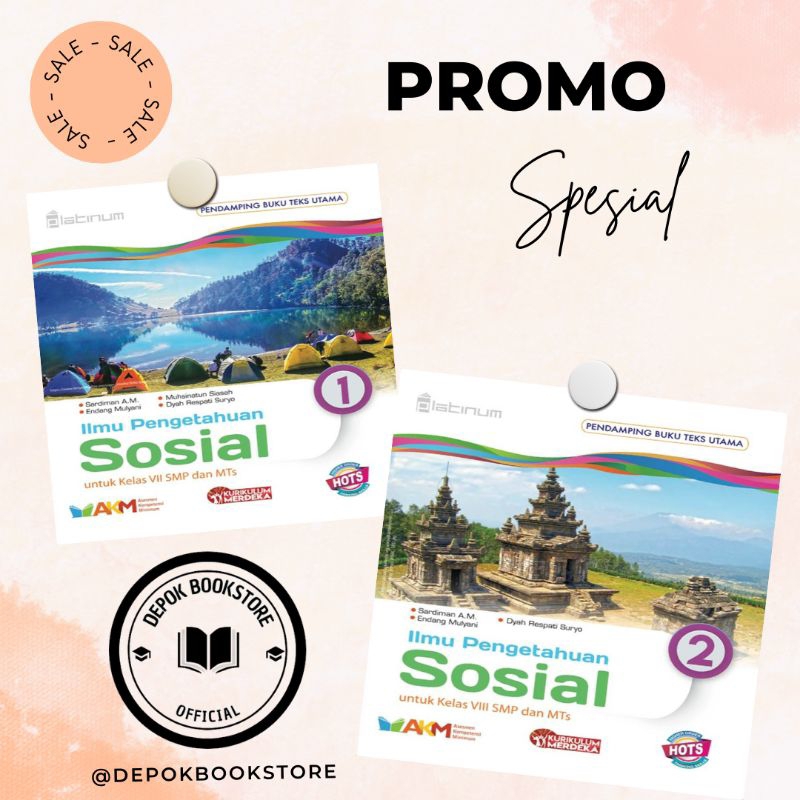 Jual Buku PLATINUM Kurikulum Merdeka IPS SMP Kelas 7,8 Original | Shopee Indonesia