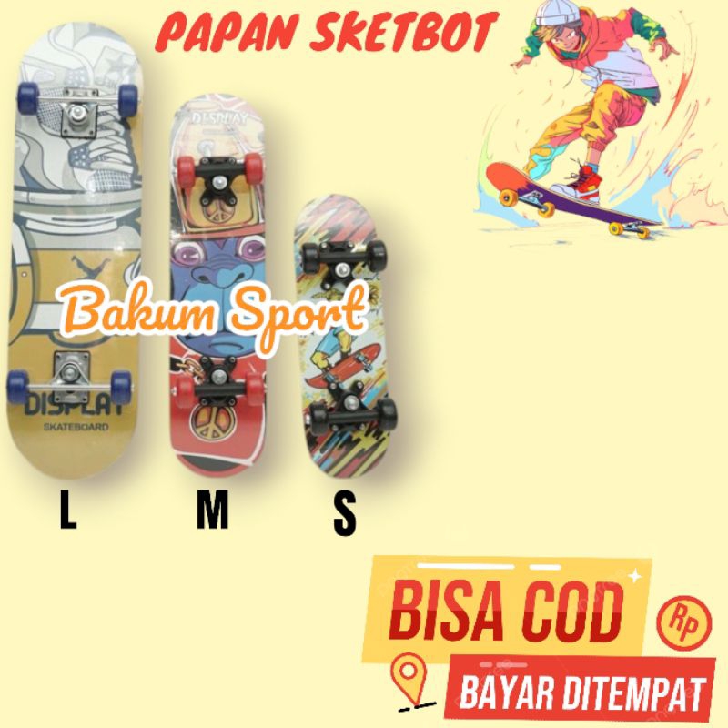 Jual Sketboard Papan seluncur Anak Dan dewasa Bisa (COD) | Shopee Indonesia