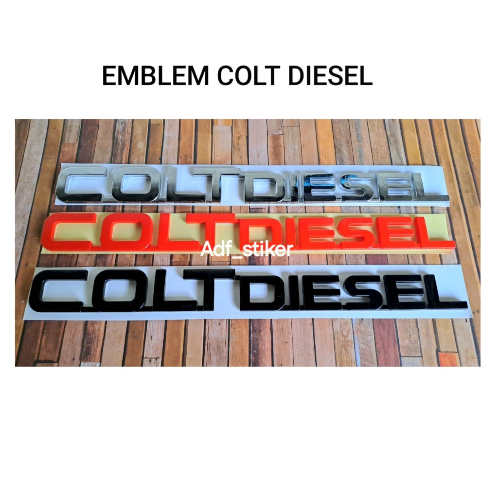 Jual Emblem Colt Diesel Canter / Emblem Logo Fuso Colt Diesel Canter ...