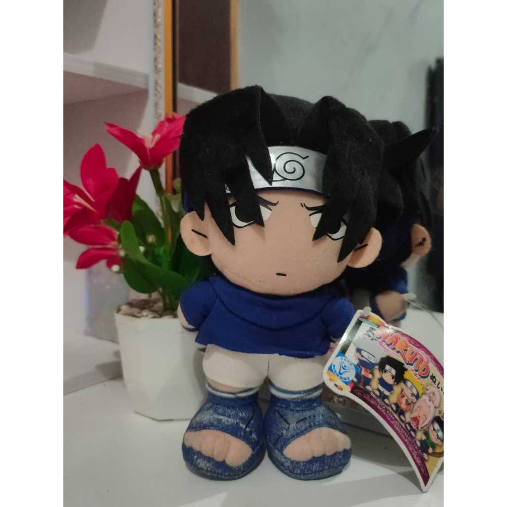 Jual Banpresto 2003 - Anime: Naruto - Boneka Sasuke - Plush/Soft Toy ...