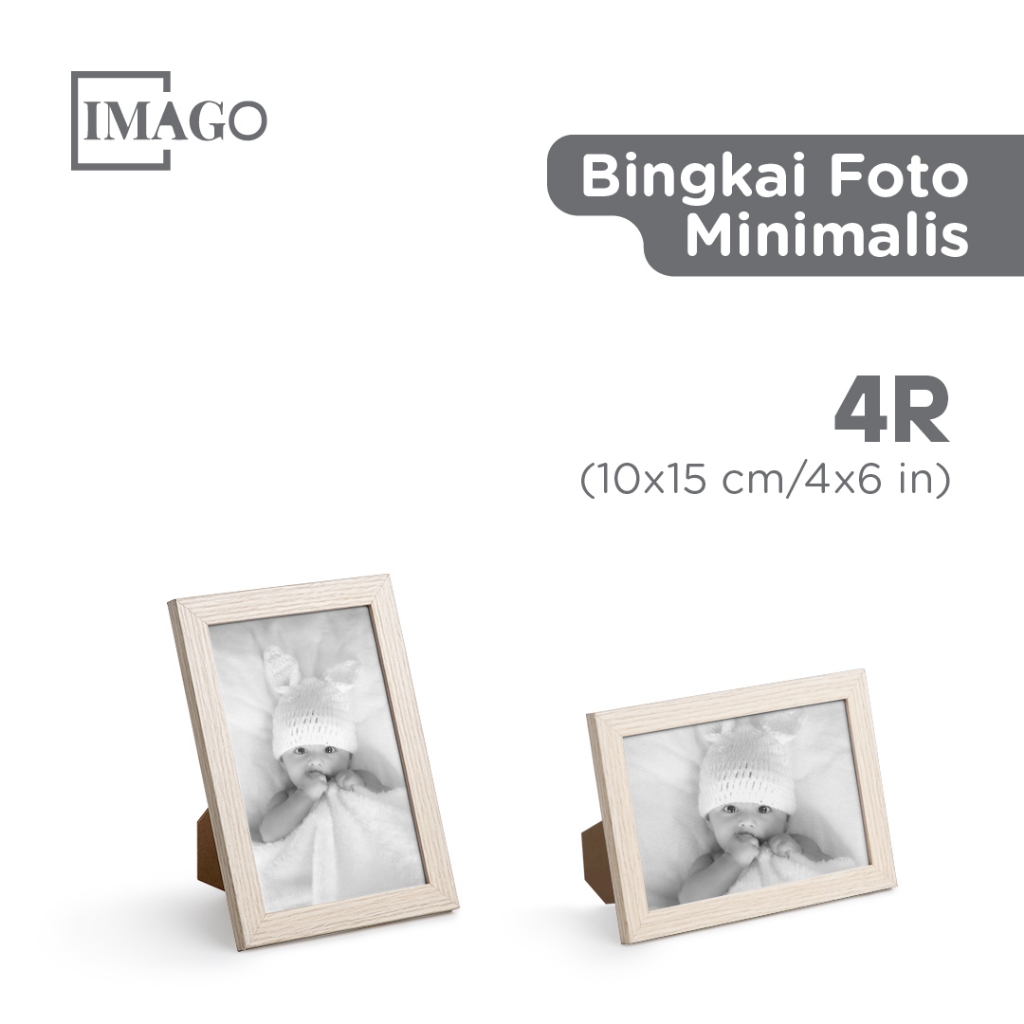 Jual Bingkai Foto Minimalis 4R (10x15cm) Pigura Frame Mika | Shopee ...