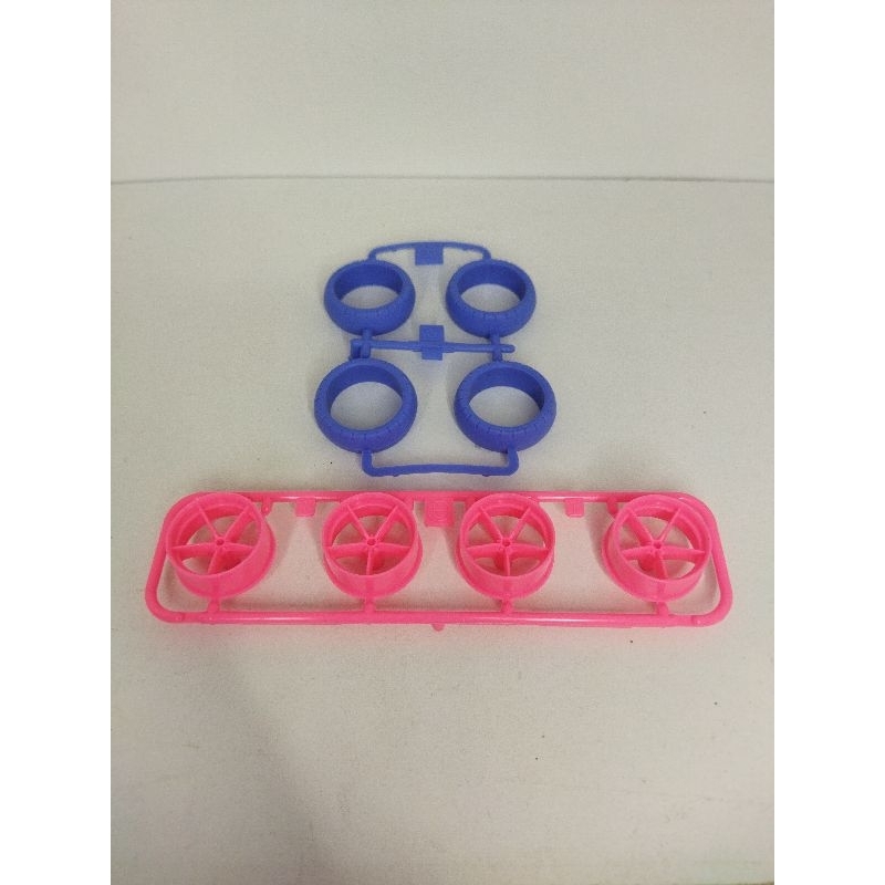 Jual velg original tamiya large + ban hard narrow large blue | Shopee ...