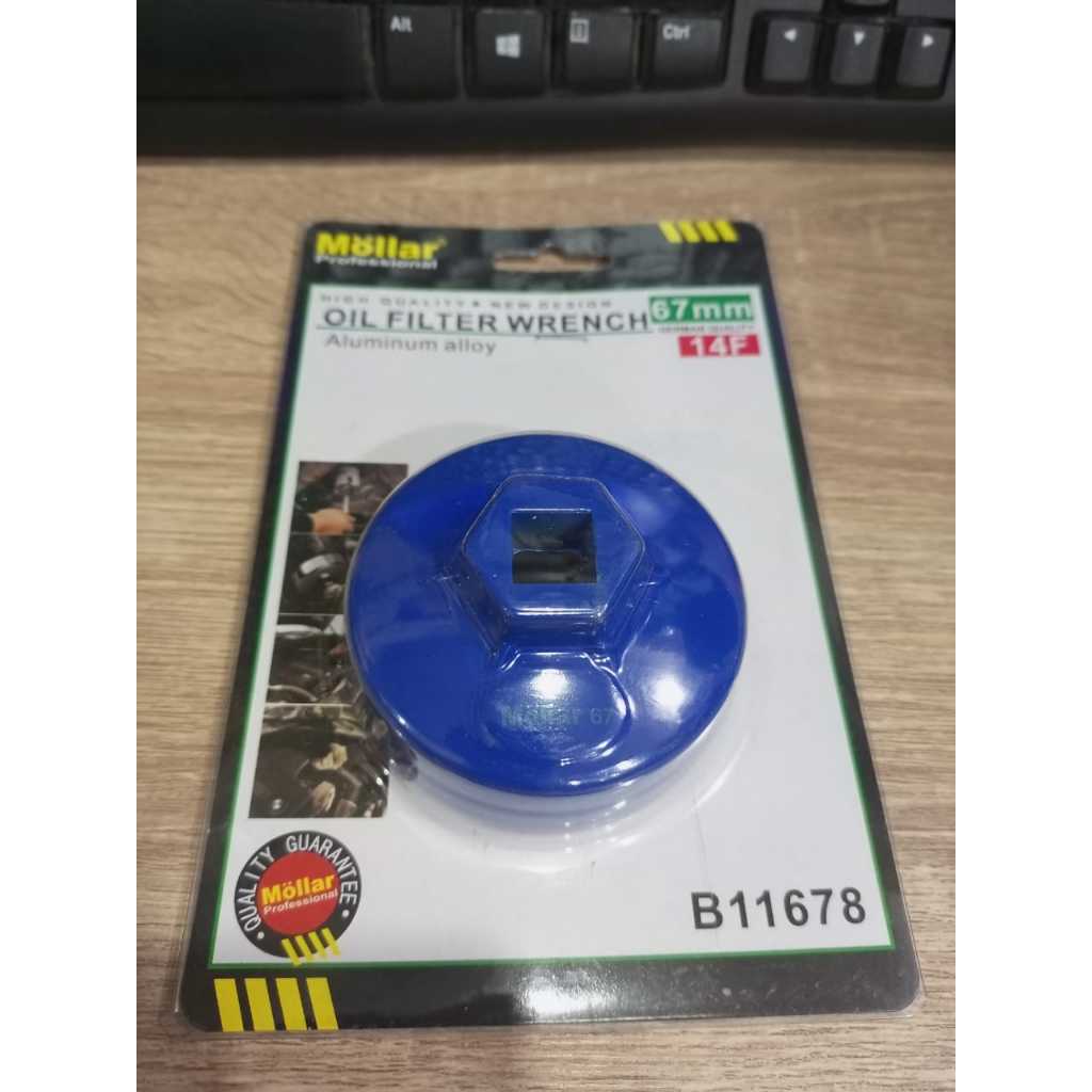 Jual MOLLAR 67MM KUNCI FILTER OIL FILTER WRENCH ALAT BUKA KUNCI FILTER ...