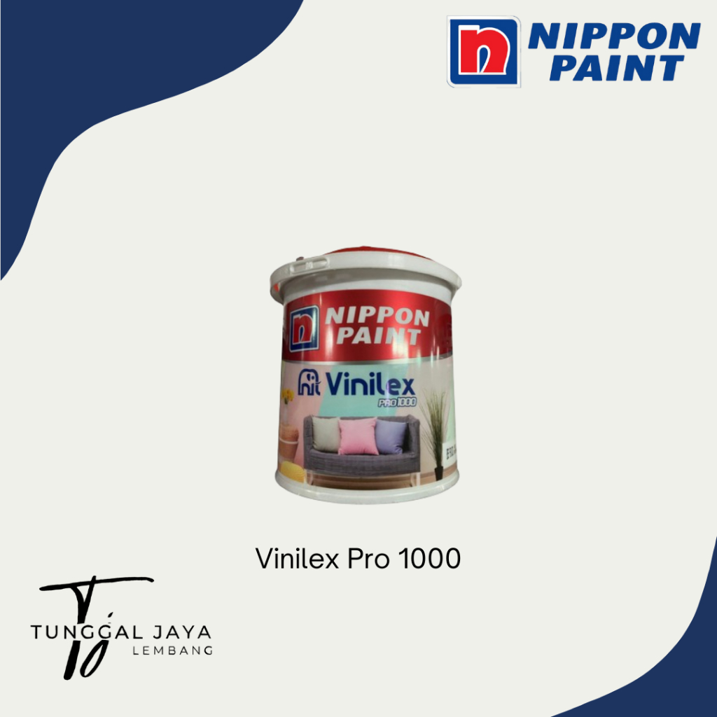 Jual Cat Tembok Vinilex Pro 1000 Warna Putih 5 Kg | Shopee Indonesia
