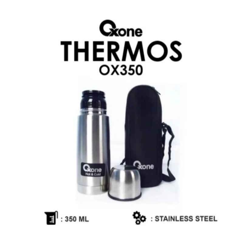 Jual VACUUM FLASK OXONE OX-350 / OX 350 Thermos / Termos Botol Minum 350 ml | Shopee Indonesia