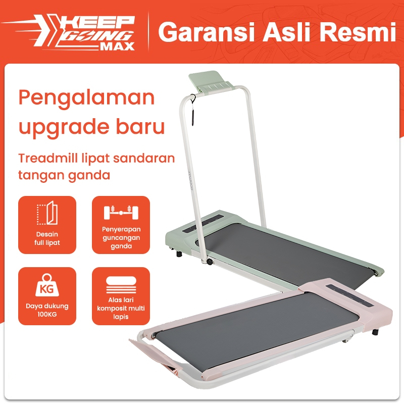 Jual Keep Going Max - Treadmill rumah, treadmill lipat, tenaga kuda bertenaga 2,0HP, treadmill ...