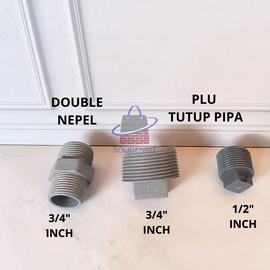 Jual Plug 3/4" inch Pvc SR/Flug/Flu/Plu/Tutup Pipa Drat Luar | Shopee ...
