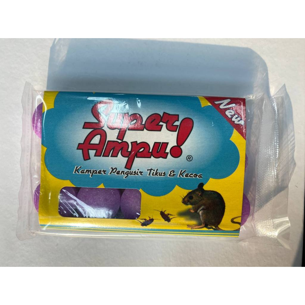 Jual Super Ampu KAMPER TIKUS KAMPER RAYAP Kamper Tikus 40 gram Kamper ...