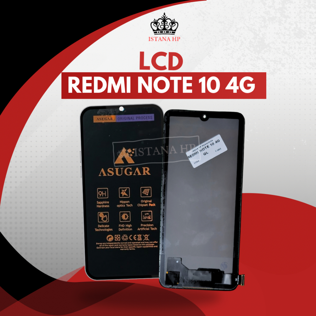 Jual LCD+TS XIOAMI REDMI NOTE 10 4G/NOTE 10S BLACK | Shopee Indonesia