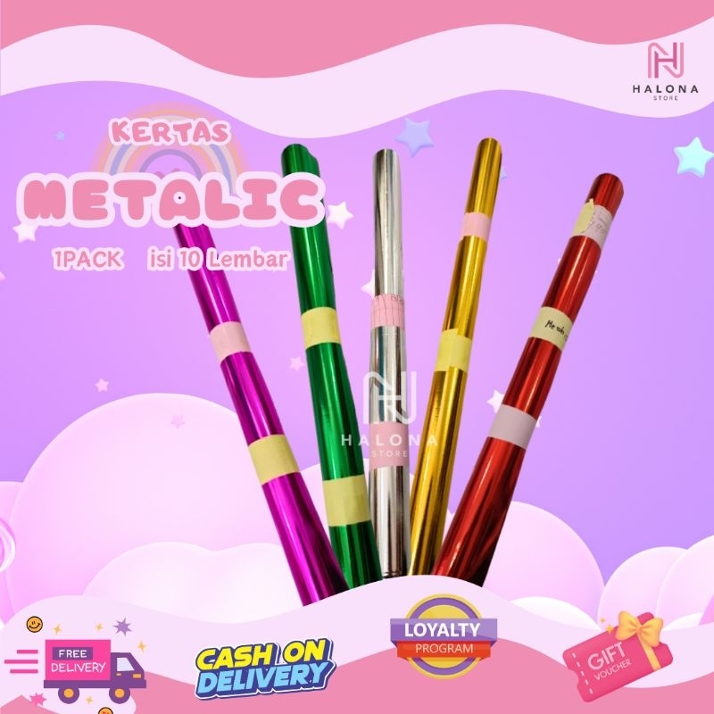 Jual Kertas Metalic / Kertas MAA | Shopee Indonesia