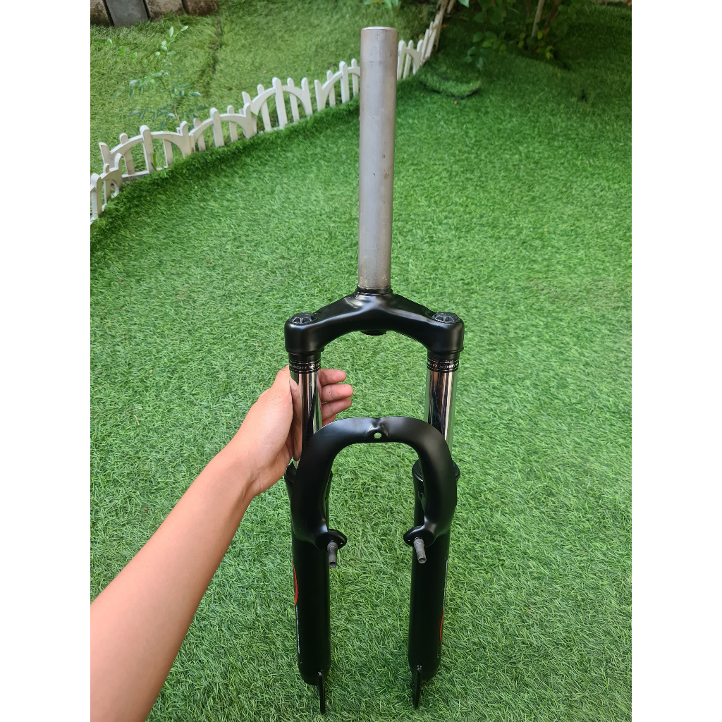 Jual Fork Sepeda MTB Oversize 26, 27,5 Inch Platinum V Brake Disc Brake ...