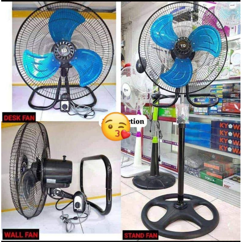 Jual KIPAS BESI VIVA,TD,OMICKO 3IN1 / KIPAS ANGIN 18 INCHI | Shopee ...