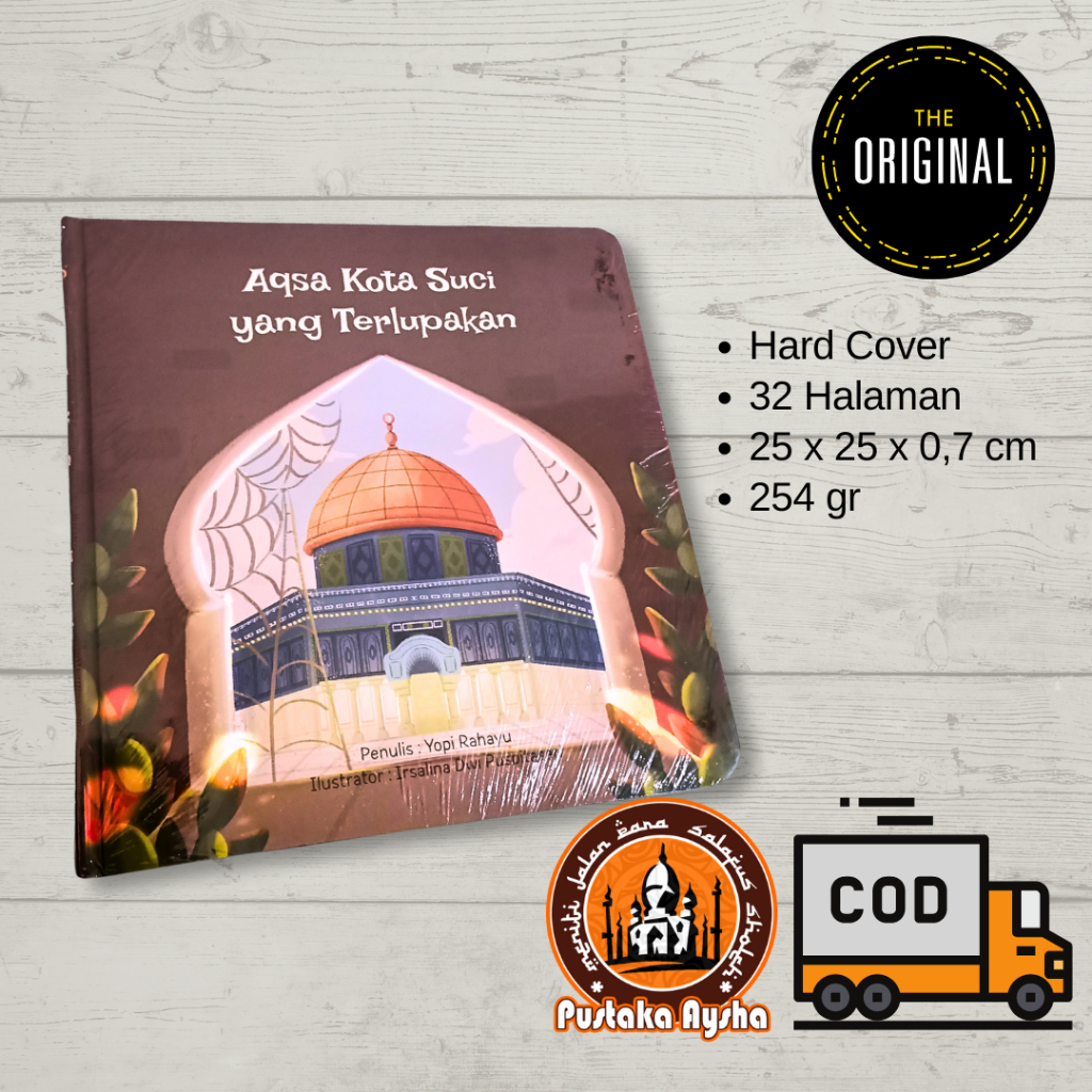 Jual Buku Bacaan Anak Boardbook Aqsa Kota Suci yang Terlupakan - Buku Pintu | Shopee Indonesia