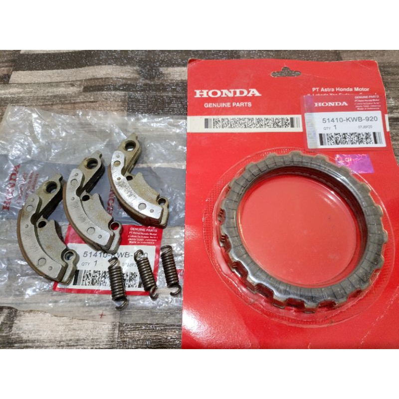 Jual Kampas ganda only set plat kupling Honda Blade revo absolute kode part(kwb) | Shopee Indonesia