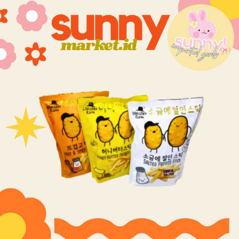 Jual SUNNYMARKET - POTATO STICK STIK MASTER KIM STIK KENTANG HOT ...