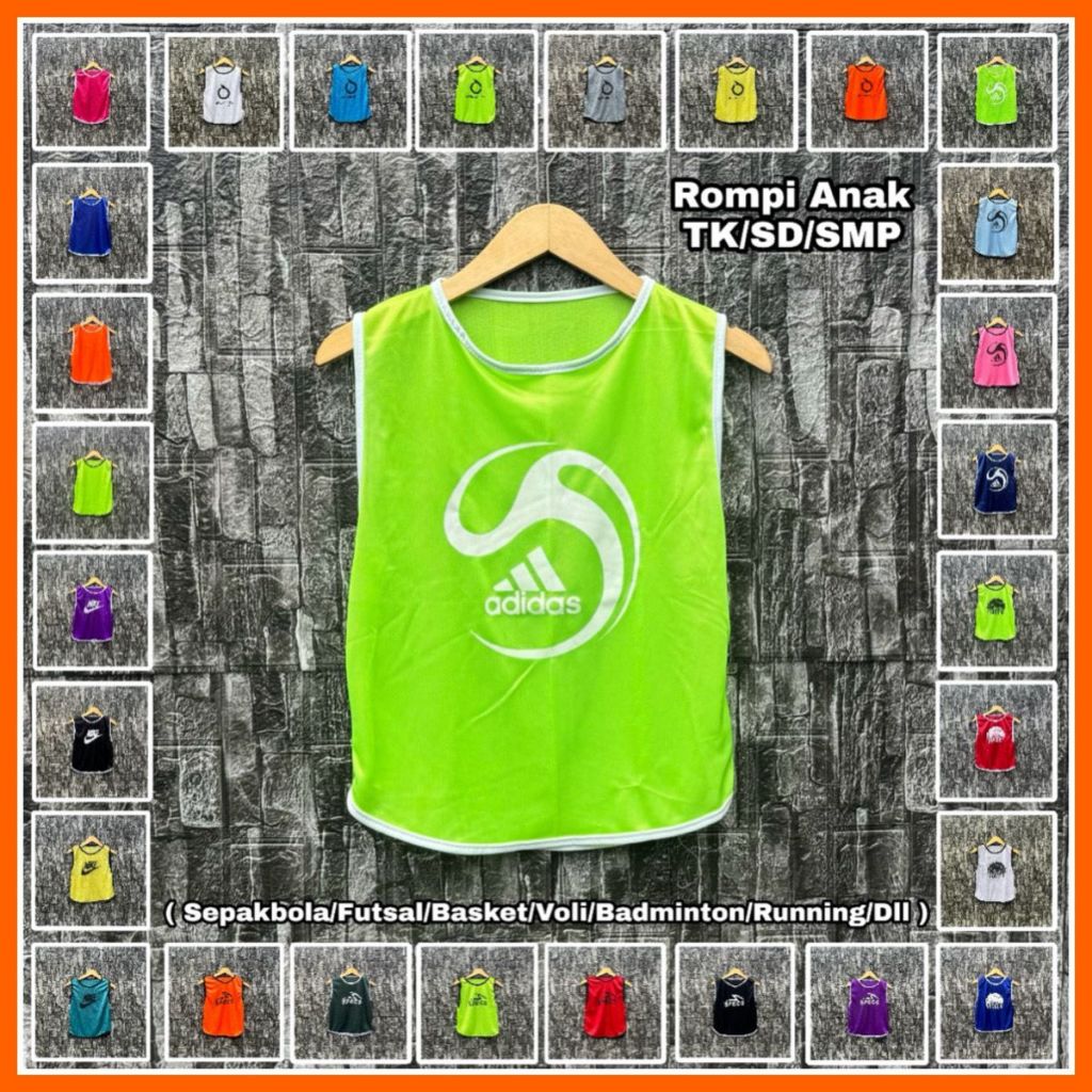 Jual Rompi Anak - Rompi Anak Laki Laki Terbaru Rompi Futsal Anak Bola ...