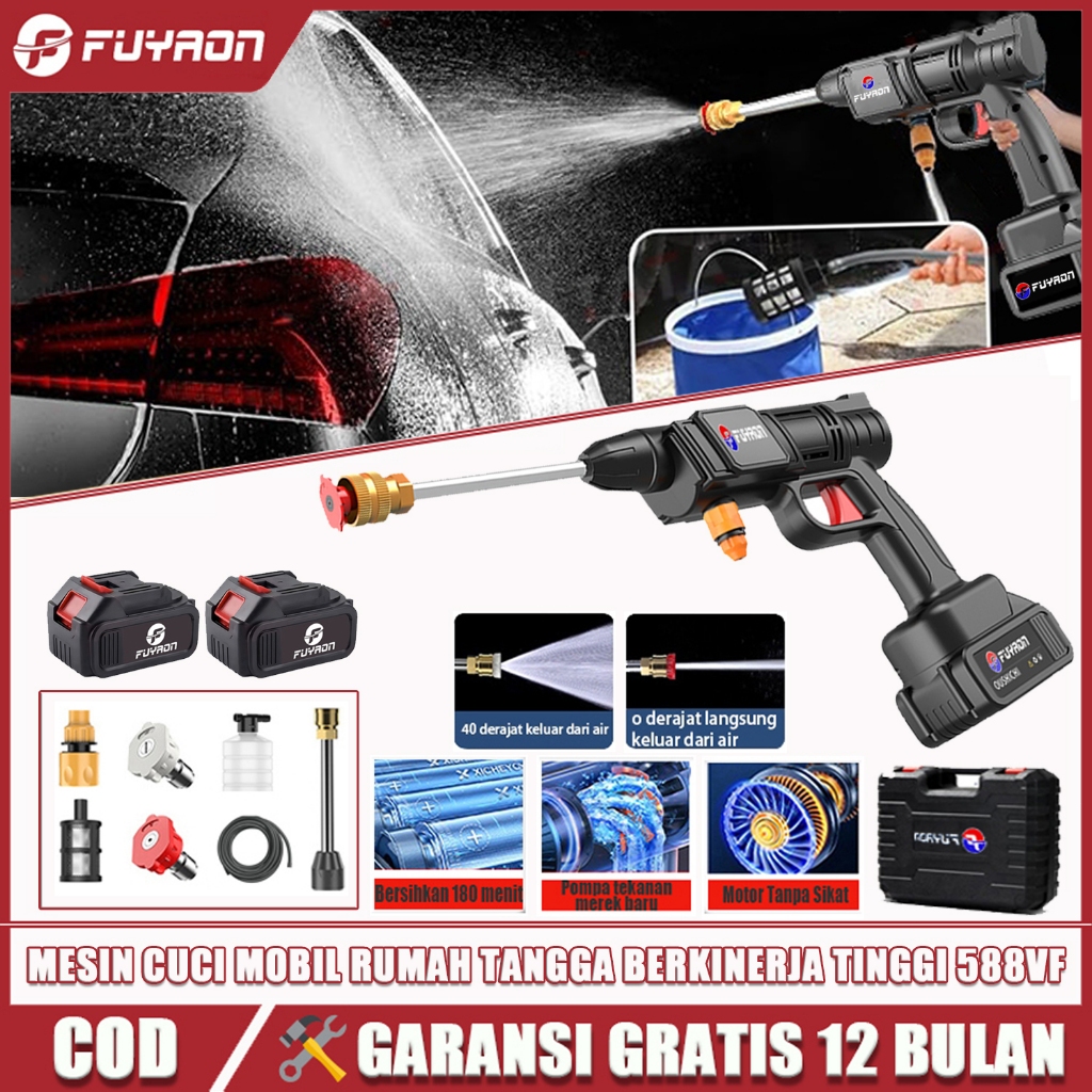Jual FUYAON 588V / 388V Cuci Mobil Cuci Sepeda Motor Mesin Cuci 48V ...