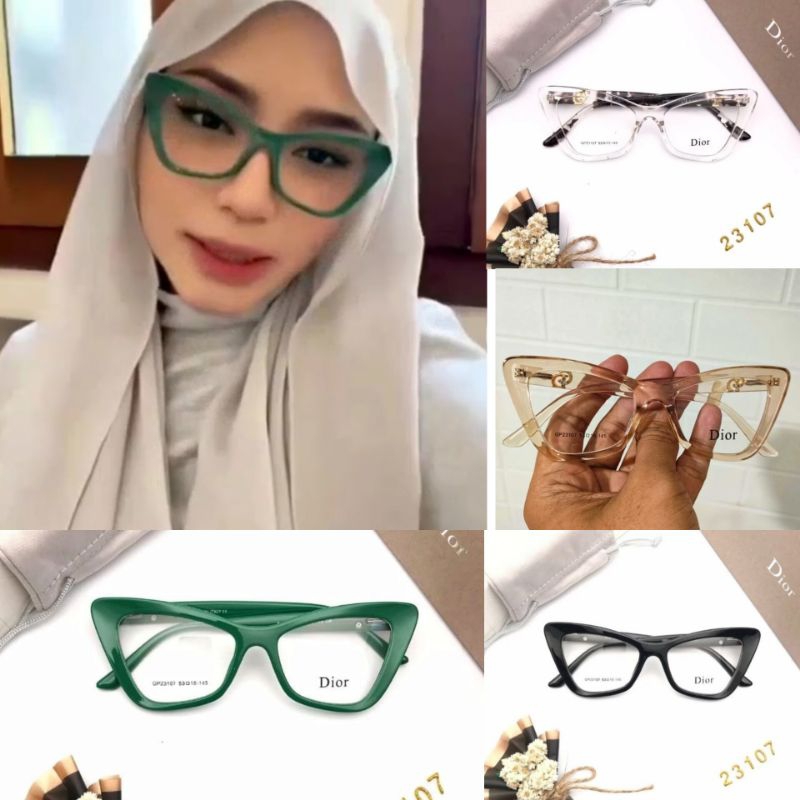 Jual kacamata 23107 pakai lensa photocromic normal atau minus | Shopee Indonesia