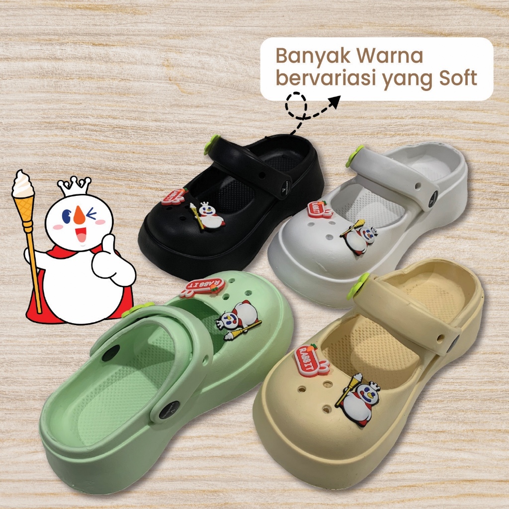 Jual VCN-727T-1/Sandal Karakter Mixue untuk Anak-Anak Laki-Laki dan ...