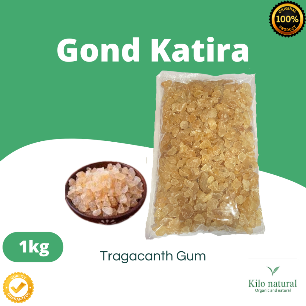 Jual 1kg Gum Katira / Gond Katira / Tragacanth Gum / Arabic Gum / Getah ...