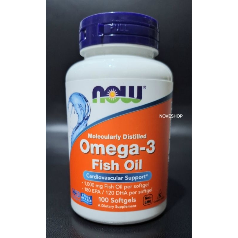Jual NOW Omega 3 1000mg 100caps | Shopee Indonesia