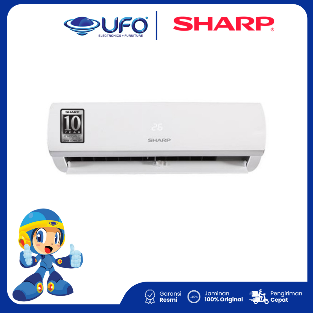 Jual AC SHARP 2 PK TURBO COOLING AHA18ZCY | Shopee Indonesia