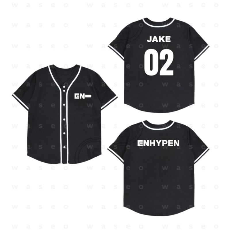 Jual JERSEY BASEBALL KPOP ENHYPEN MEMBER | Jersey Baseball Kpop Enhypen ...
