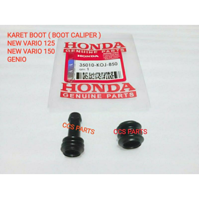 Jual KARET BOOT CAKRAM PALA BABI (BOOT CALIPER)NEW VARIO 125 NEW VARIO ...