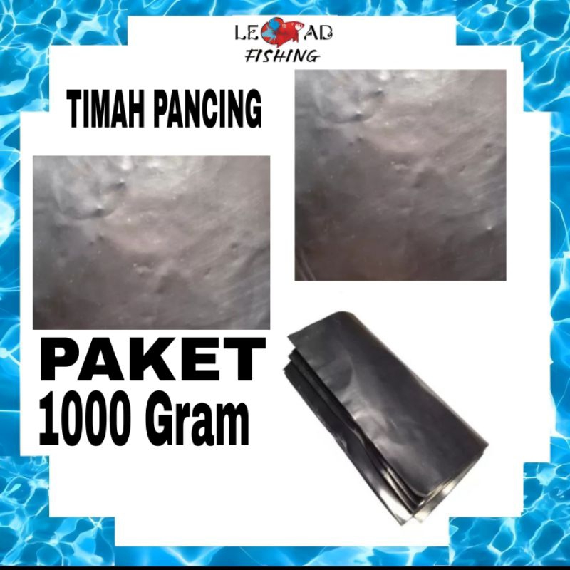 Jual [ 1 KG ] Timah pancing model Daun | timah lembar |timah lempeng ...